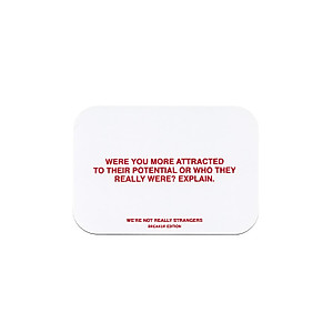 WE'RE NOT REALLY STRANGERS Breakup Edition Expansion Pack Card Game 51 Cards & Wild & Intimate Conversation Cards for Couples, Adults&Teens for Date Nights,Game Nights&Parties,Ages 18+,1-2 Players