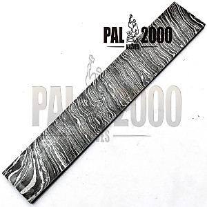 PAL 2000 HUNTING KNIVES Fire Strom Pattern Handmade Damascus Steel Bar Custom Damascus Steel Billet Blank Blade 15 x2 x5mm Sstn 9927