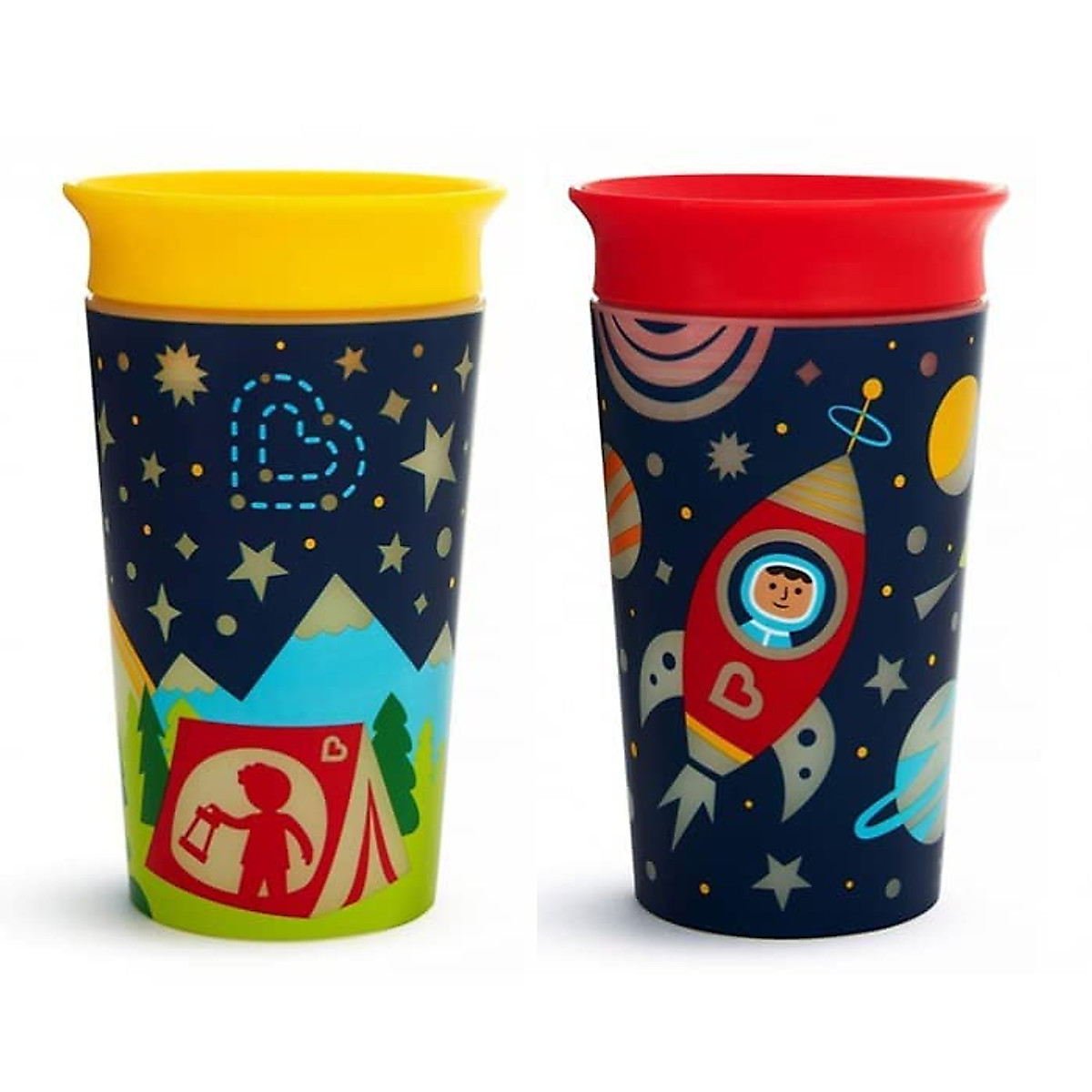Munchkin 21193: 9Oz Miracle 360° Glow in The Dark Sippy Cup (Assorted)