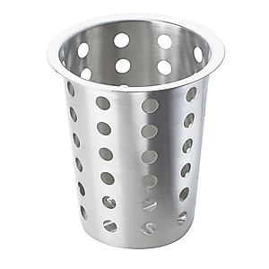 Cal-Mil 1017-39 Perforated Stainless Steel Cylinder