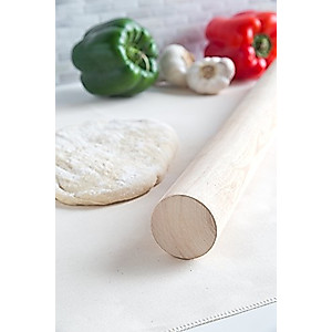 Fox Run Pasta Rolling Pin, Wood, 20-Inch