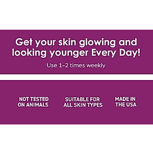 Brooklyn Botany Microdermabrasion Facial Scrub 2.5 oz – Exfoliating Face Scrub for Tightening and Brightening Skin - Face Exfoliator for Acne Scars, Wrinkles, Fine Lines and Aging Spots