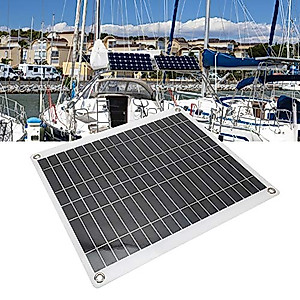 Crazy Sales Portable Solar Panel, 25W 18V 2A DC1218V Flexible Solar Panel, Dual USB Polycrystalline Silicon Outdoor Supplies Car Spacious Stations for Laptops
