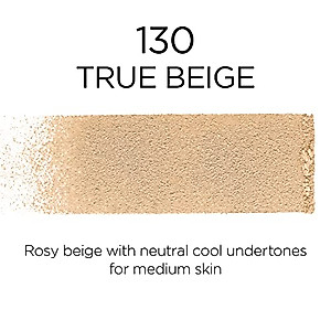 L'Oreal Paris Makeup Infallible Fresh Wear Foundation in a Powder, Up to 24H Wear, True Beige, 0.31 oz.