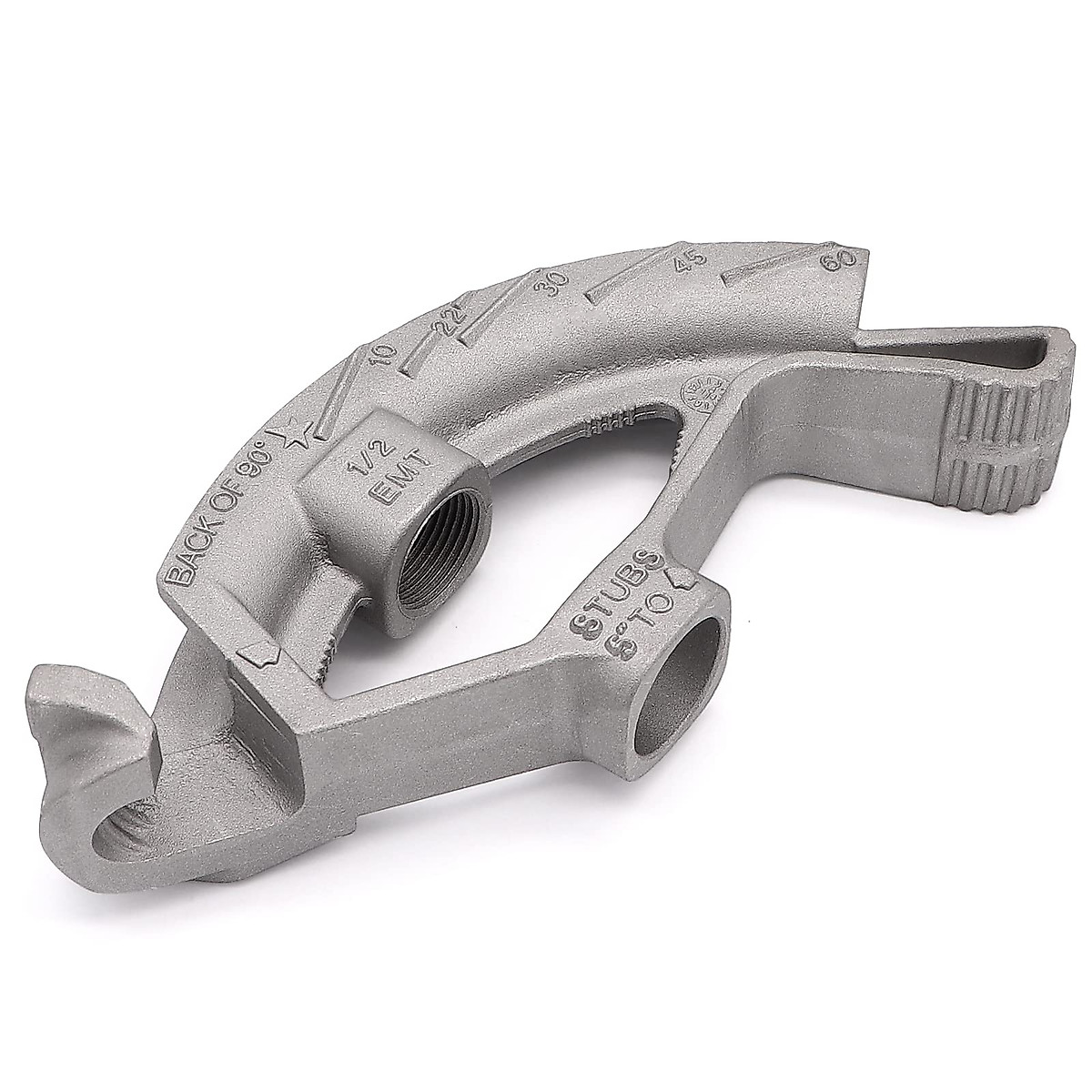 Fuzbaxy 1/2-inch EMT Conduit Pipe,Conduit Hand Bender Tool for 1/2 in. EMT Pipes,Bender Head Aluminum