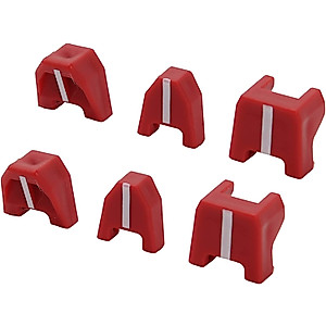 Follde 42-38-0017 No Mar Tip For Milwaukee M18 2746-20 Brad Nailer, 18ga Nailer No-mar Pad Kit For Milwaukee Nailers Bit (Set Of 12)