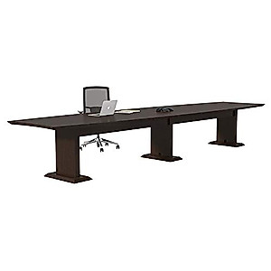 Safco Products Safco 192" Rectangle Conference Table - Textured Mocha - Sterling Series