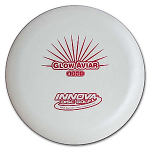 Innova Disc Golf Glow DX Aviar Putter Golf Disc, 170-172gm (Colors may vary)