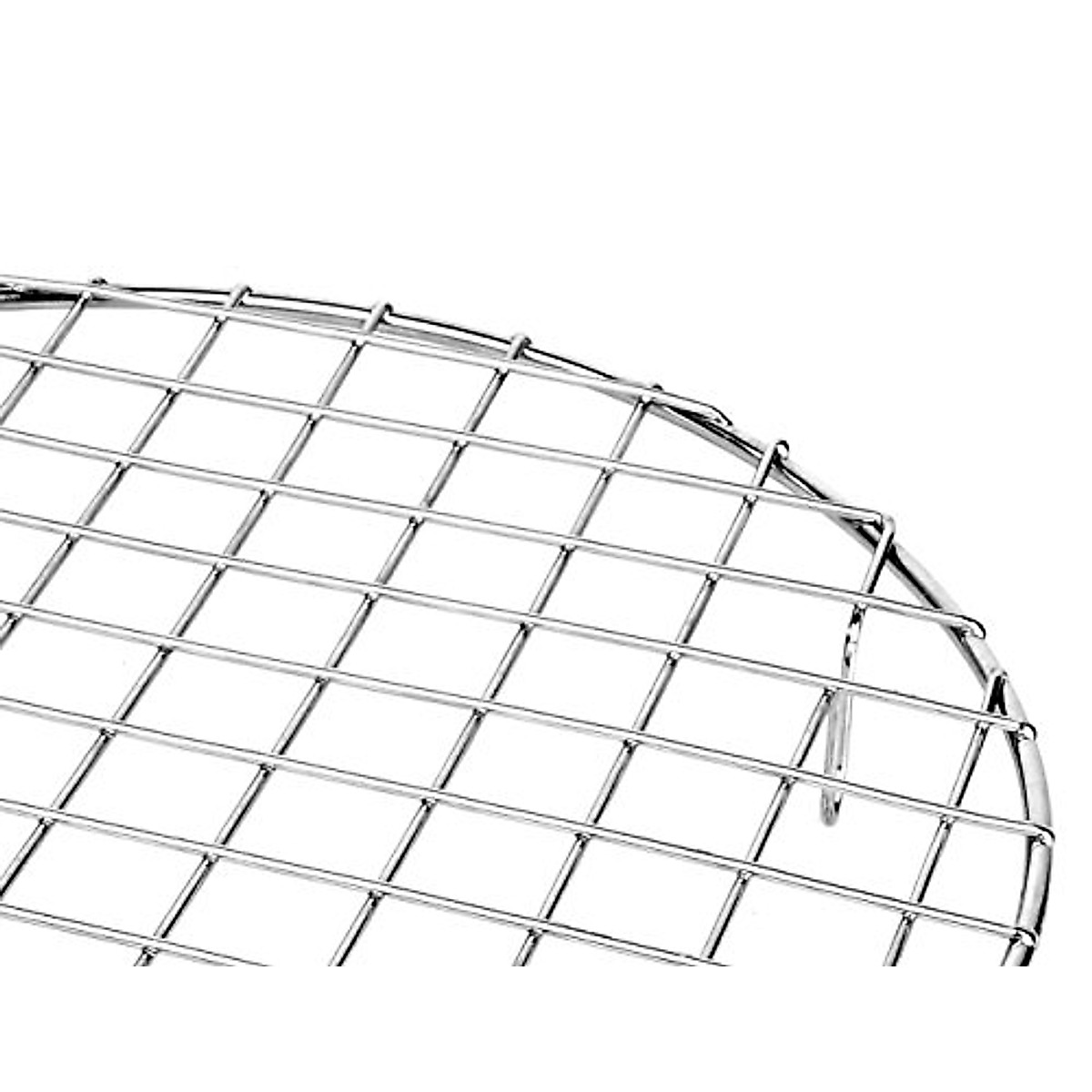 bafvt BBQ Accessories Grill Rack - 304 Stainless Steel Baking Cooking Round Rack for Rib Cookie Cakes, 10 Inches…