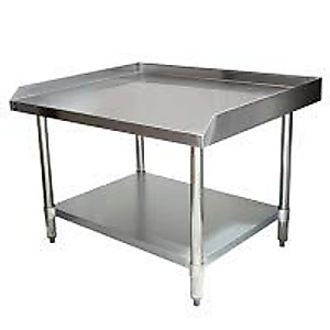 Stainless Steel Equipment Grill Stand 30 x 36 - Heavy Duty NSF