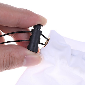 LiiYii Men's Sexy Rainbow Penis Cock Stripes Thongs Tanning Bag Micro G-String Briefs Underwear White One Size