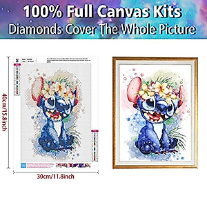DIY 5d Diamond Painting Kits for Adults,Full Drill Crystal Diamond Dots Art Kit Cross Stitch Embroidery Paint with Diamonds Crafts for Kids and Beginners Home Decor（Canvas Size: 11.8 X 15.75 Inch）