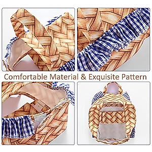 Basket Dog Costume Halloween Costumes for Small Medium Dogs, Dog Basket Costume Dog Halloween Costumes Pet Halloween Basket Costume for Halloween Christmas Birthday Party