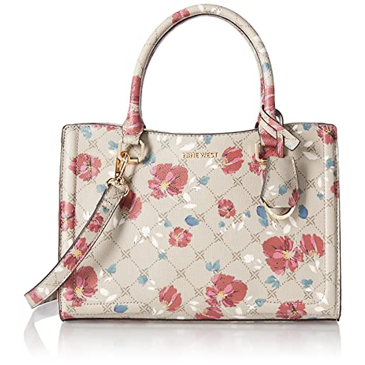 NINE WEST Shayden Satchel, Hazel Floral