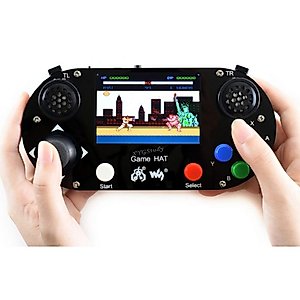 Game HAT Raspberry Pi Handheld Game Console Kit Portable Video Classic Gaming Console with 3.5" 480×320 IPS Screen Display Monitor for Raspberry Pi A+/B+/2B/3B/3B+/4B/Zero/Zero W @XYGStudy