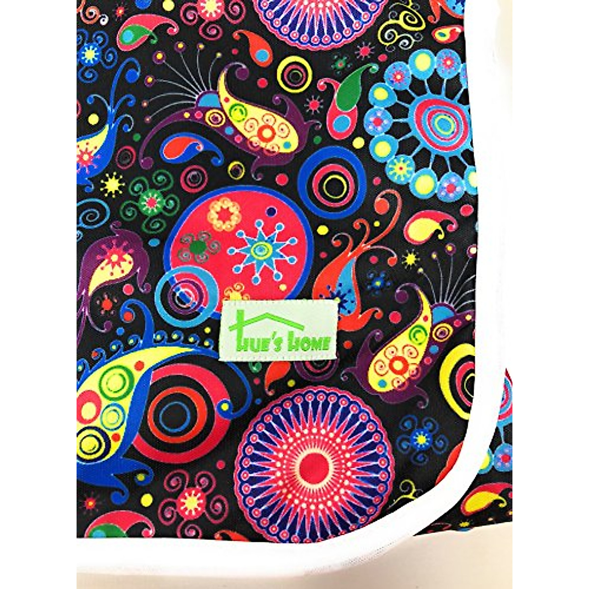 Designer Pattern Ultra-Soft Washable Large 29" x 29" Incontinence Chair or Bed Pad (Cosmic Multi)