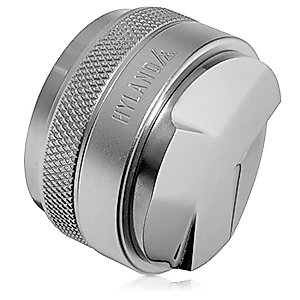 51mm Coffee Distributor & Tamper - Fits 51mm Portafilters Such as DeLonghi, Smeg, Cuisinart, Mr. Coffee - Adjustable Depth Espresso Tamper For Professional Espresso - Easy Leveling and Hand Tamper Use