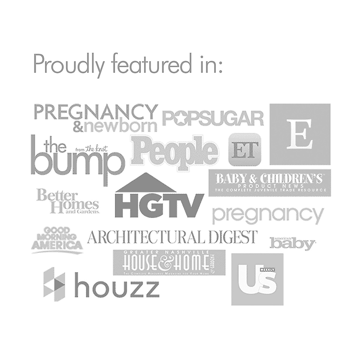 Glenna Jean Apollo Diaper Stacker, Black/White, Standard