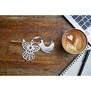 10 Pack Bookmarks for Women，Bookmarks，Book Lovers Collection Angel Bookmark Favors,Bookmarks for Book Lovers， Angel Favors, Wedding Favors and Gifts