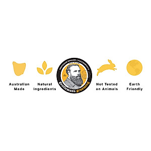 Professor Fuzzworthy's Gentlemans Hair & Beard Styling Pomade - Leave in Conditioner All Natural Men's Grooming with Leatherwood Honey & Essential Plant Oils | Handmade on Tasmania Australia