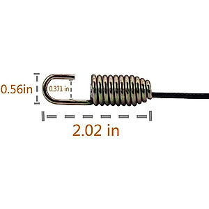 Qissiq 746-04229 Clutch Drive Cable for MTD 746-04229B 946-04229 946-04229B (2 Pack)