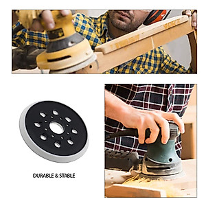 SING F LTD 5Inch/125mm Hook & Loop Sanding Backing Pad Replacement Part Compatible With Bosch PEX220 PEX220A Skil 7402 7490 2609000750