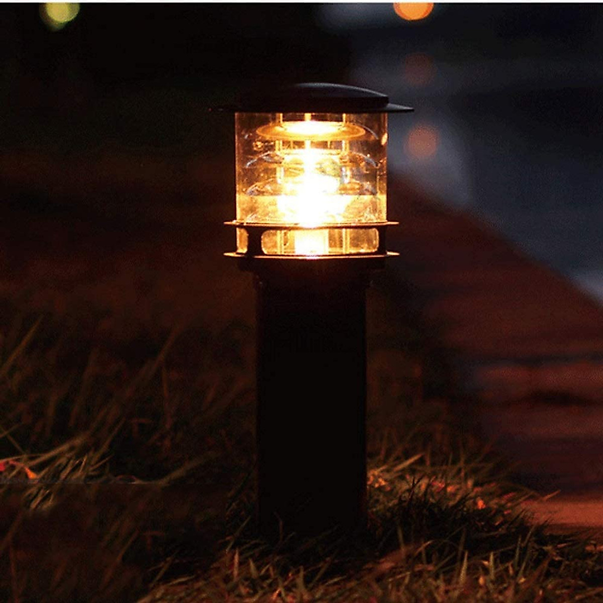 Modern Simple LED Street Lamp Outdoor Grass Acrylic Post Lights American Waterproof Landscape Light Villa Aluminum Garden Lawn Floor Park Decoration Column E27