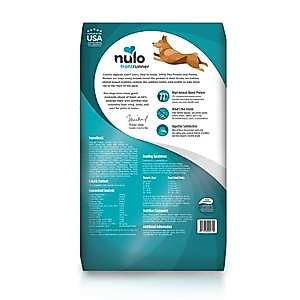 Nulo Frontrunner Small Breed Dry Dog Food, Premium Ancient Grain Small Kibble for Proper Chewing with Taurine for Heart Health and Probiotics for Digestive Support 14 Pound (Pack of 1)