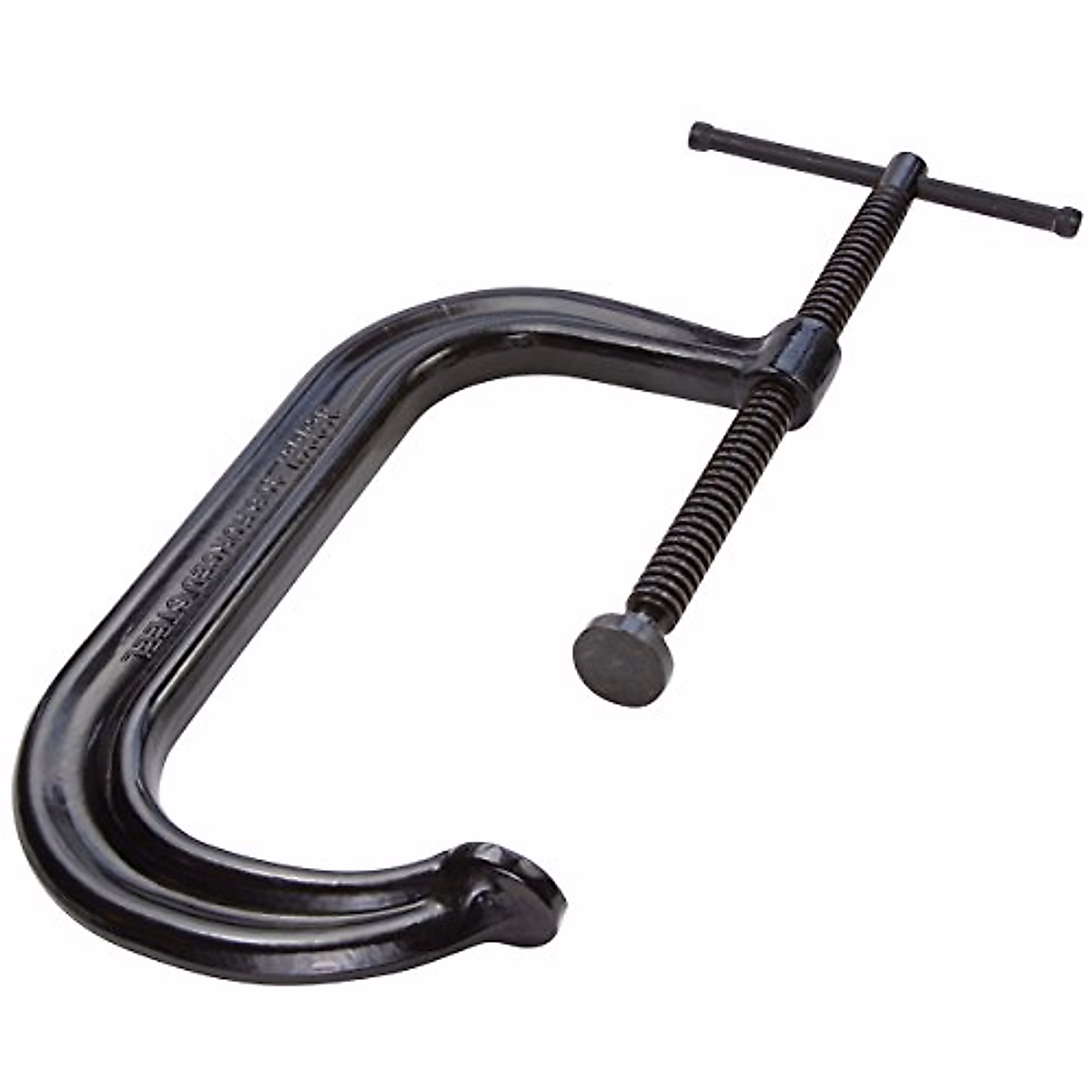 BESSEY CDF412 12 In. x 5-3/4 In. Black Oxide Spindle Drop Forged C Clamp