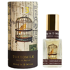 TOKYOMILK Song in D Minor Eau de Parfum, 1 fl. oz, 29.5 ml – White Orchid, Orange Flower, Gardenia & Amber – A Complex Melody, Women’s Perfume, Eau de Parfum Spray for Women