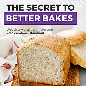 Lupin Flour (1 lb) Low-Carb Flour, 1g Net Carbs Per Serving, Improve Keto-Friendly Baked Goods, High in Protein and Fiber, Keto, Gluten-Free, Non-GMO Sourced