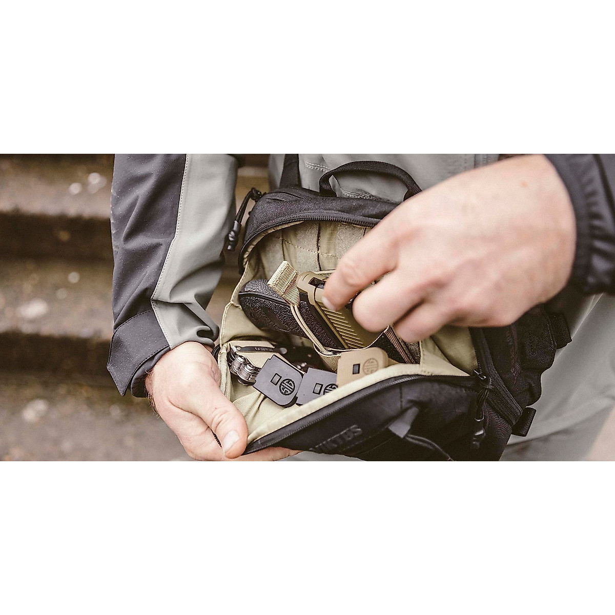 VIKTOS Low Key Chest Rig, Black