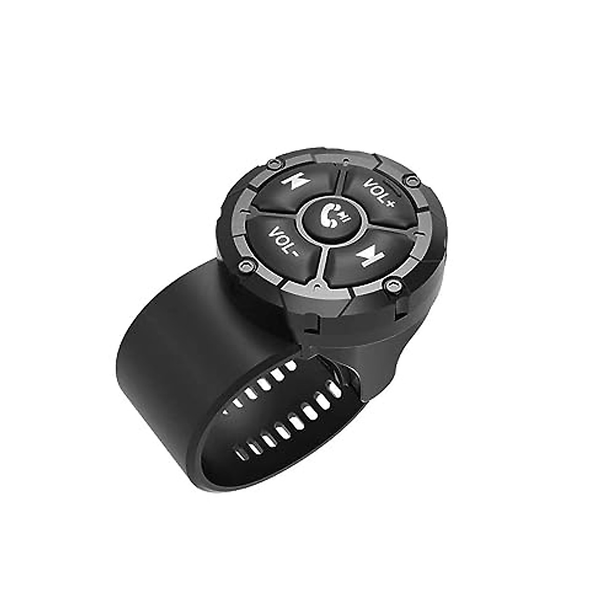Universal Wireless Car Steering Wheel Control Remote Button Waterproof Support Bluetooth Suitable for Android iPhone Wince Connected to GPS Navigation Multimedia