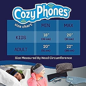 CozyPhones Wireless Sleep Headphones - Comfy for Side Sleepers