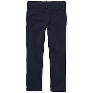 The Children's Place Girl's Skinny Chino Pants, Tidal, 6X/7 slim