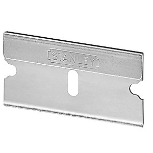 STANLEY Razor Blades, Single Edge, 1-1/2-Inch, 100-Pack (11-515)
