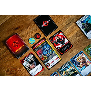 Renegade Game Studios G. I. Joe Deck-Building Game, 1-4 players, Ages 14+, Fully Cooperative Game, Core Set