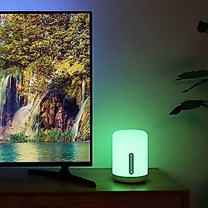 Xiaomi Mi Smart Bedside Lamp 2, Colorful Light, Table Lamp, Bluetooth WiFi Touch APP Control Apple Home Kit