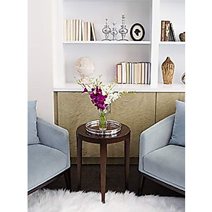 Kabloom PRIME OVERNIGHT DELIVERY - Exotic Opal Orchid  Bouquet of Purple and White Orchids from Thailand with Vase