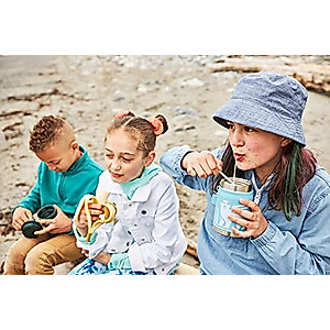 Stanley Heritage Insulated Food Jar for Kids (8 and Above) with Spork, 14oz Stainless Steel Kids’ Lunch Box, Dishwasher Safe and BPA-Free