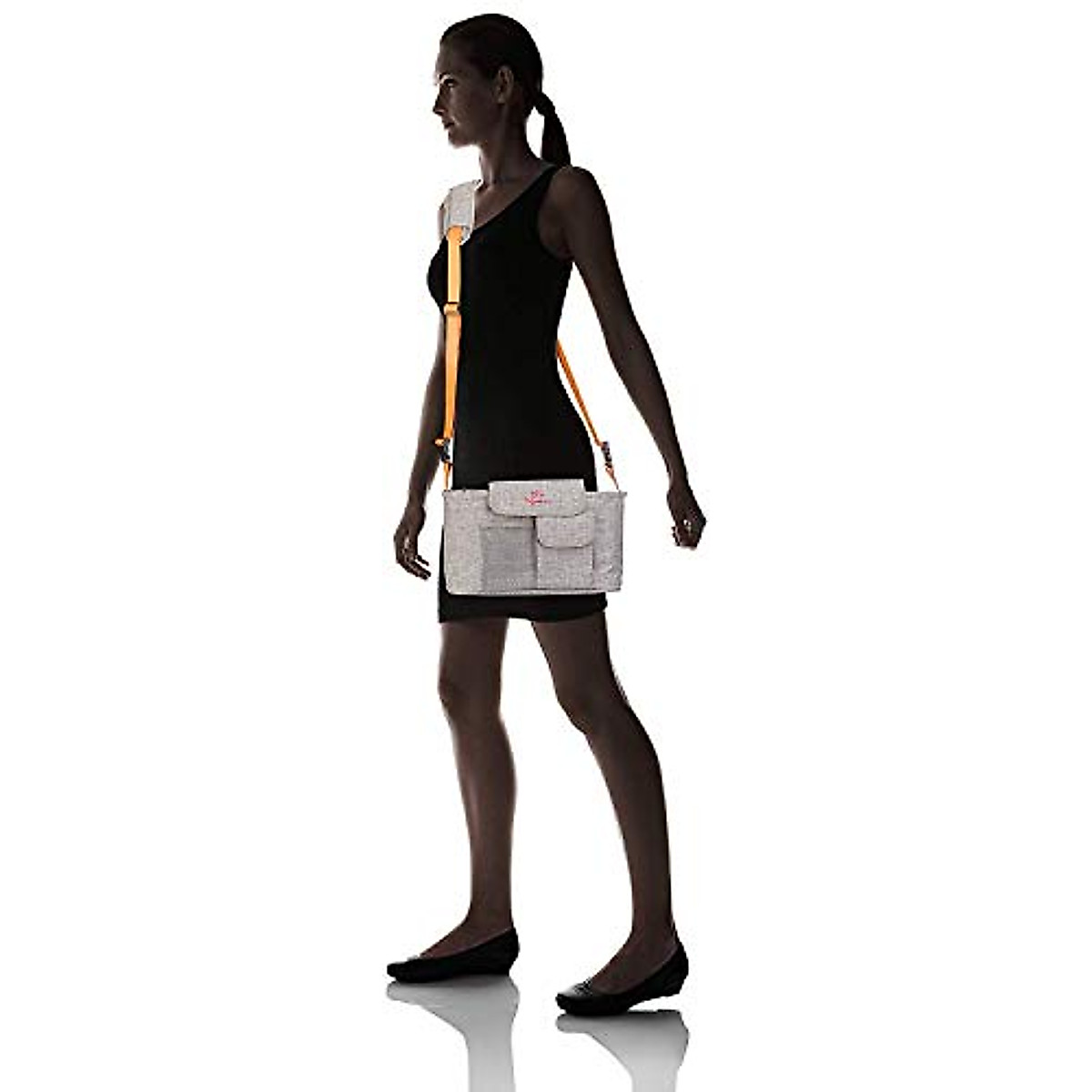 MySweetots All-in-1 Baby Stroller Organizer | Large Cup Holders, Plenty of Pockets, Key Holder, Wipes Pocket, Bonus Leather Strap | Multipurpose Baby Bag for Busy Parents | Free Diaper Changing Pad!!