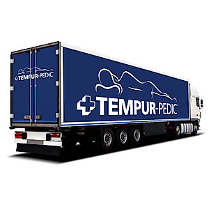 Tempur-Pedic Set-Includes Travel Size TEMPUR-Neck Pillow, Mattress Overlay, and Carry Bag, Gray