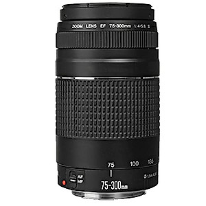 4000d (Rebel T100) DSLR Camera w/18-55mm + 75-300mm Zoom Lenses + Al’s Variety Accessories Includes: 64GB Memory + Wide & Telephoto Threaded Lenses + Case + Tripod +Grip + More (39pc Bundle)