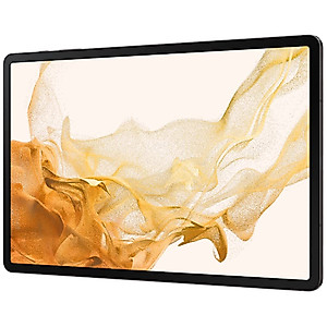 Samsung Galaxy Tab S8+ 5G (128GB, WiFi + Cellular) Android Tablet, 12.4” AMOLED, Wi-Fi 6E, Ultra Wide Camera, S Pen NOT Included, Long Lasting Battery, Graphite SM-X808U (Renewed)