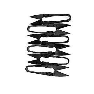 AMORNPHAN 5pcs Bonsai Pruning Scissors Trimming Shears Cutting Cloth Tool for Sewing Scissors Yarn Thread Cutter Mini Small Garderning Bud and Leaves Trimmer