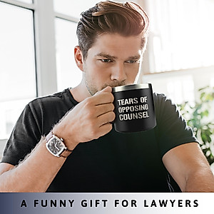 Lawyer Gifts for Women - Lawyer Gifts for Men - Gifts for Lawyers - Law School Graduation Gifts, Law School Gifts, Gifts for Law Students - Future Lawyer Gifts for Women, Men - 14 Oz Coffee Mug