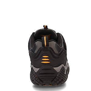 Skechers for Work Men's Blais Hiking Shoe, Dark Gray, 10.5 M US