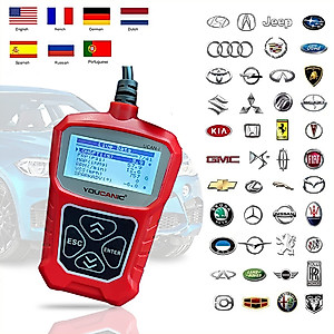 YOUCANIC OBD2 Scanner - Code Reader - Check Engine Faults