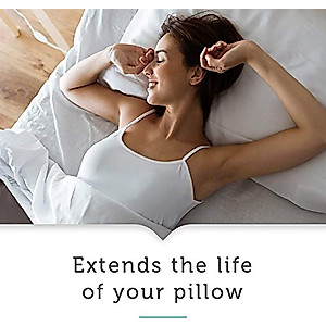 AllerEase Ultimate Pillow Protector, Standard/Queen, 2 Pack