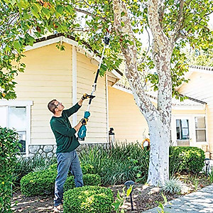 Makita XUX02SM1X4 18V LXT Lithium-Ion Brushless Cordless Couple Shaft Power Head Kit With 13" String Trimmer & 10" Pole Saw Attachments (4.0Ah)